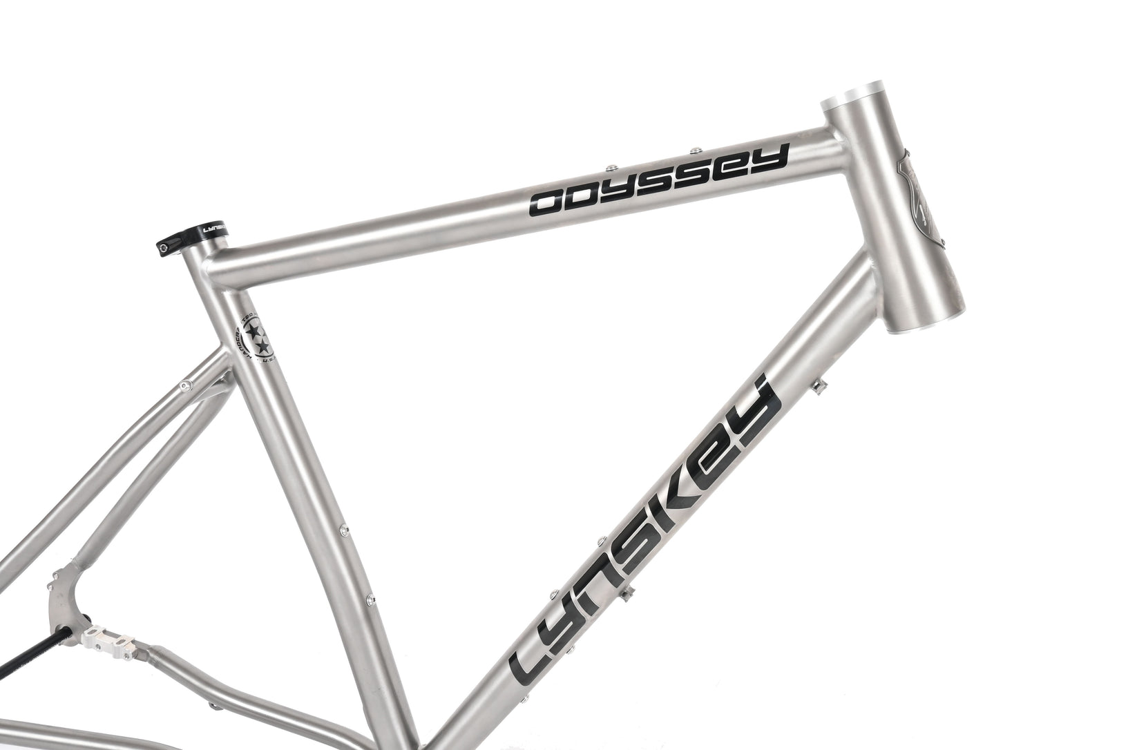 Odyssey Titanium Gravel Bike Frame for Adventure Riding | Lynskey ...